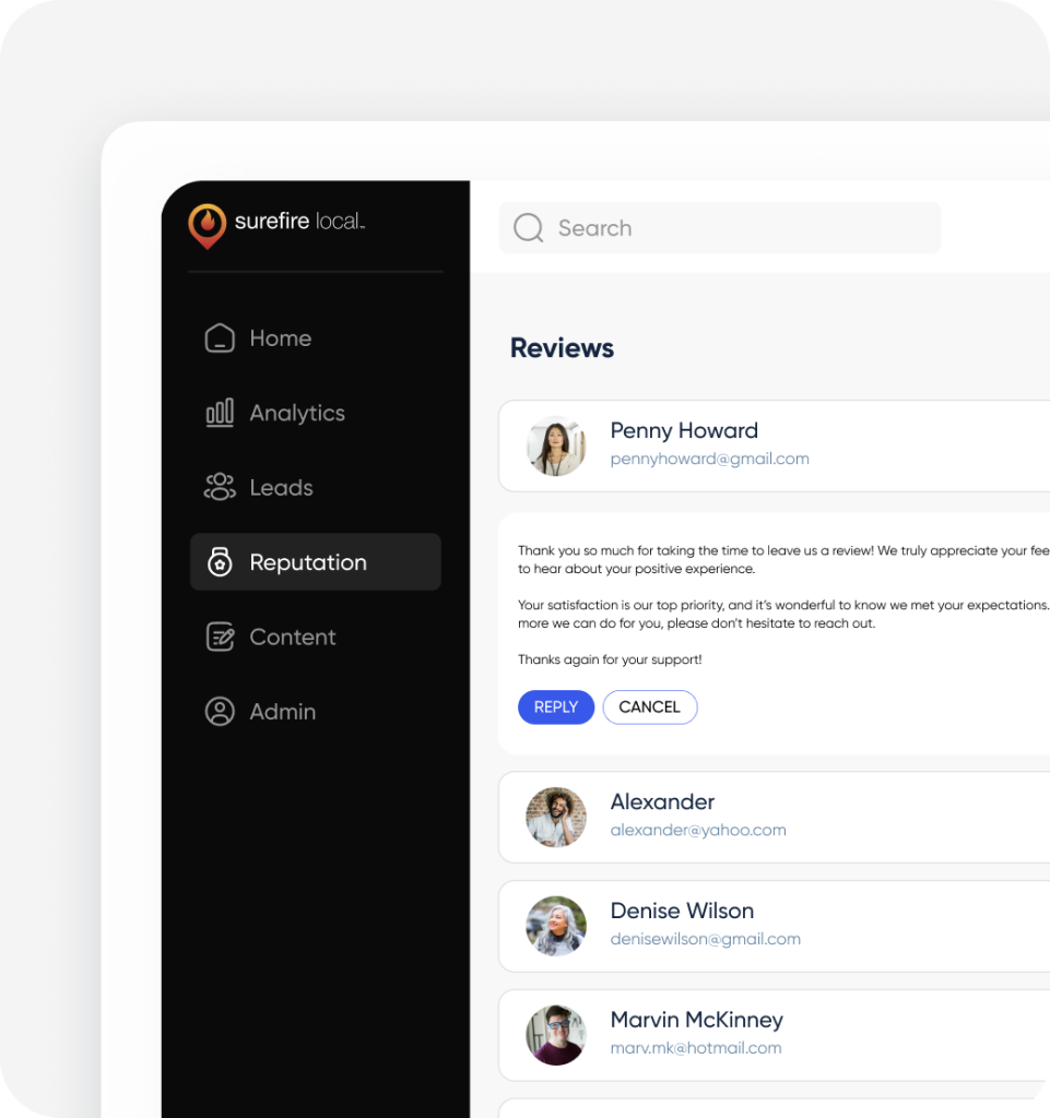 Get More 5-Star Reviews - Surefire Local